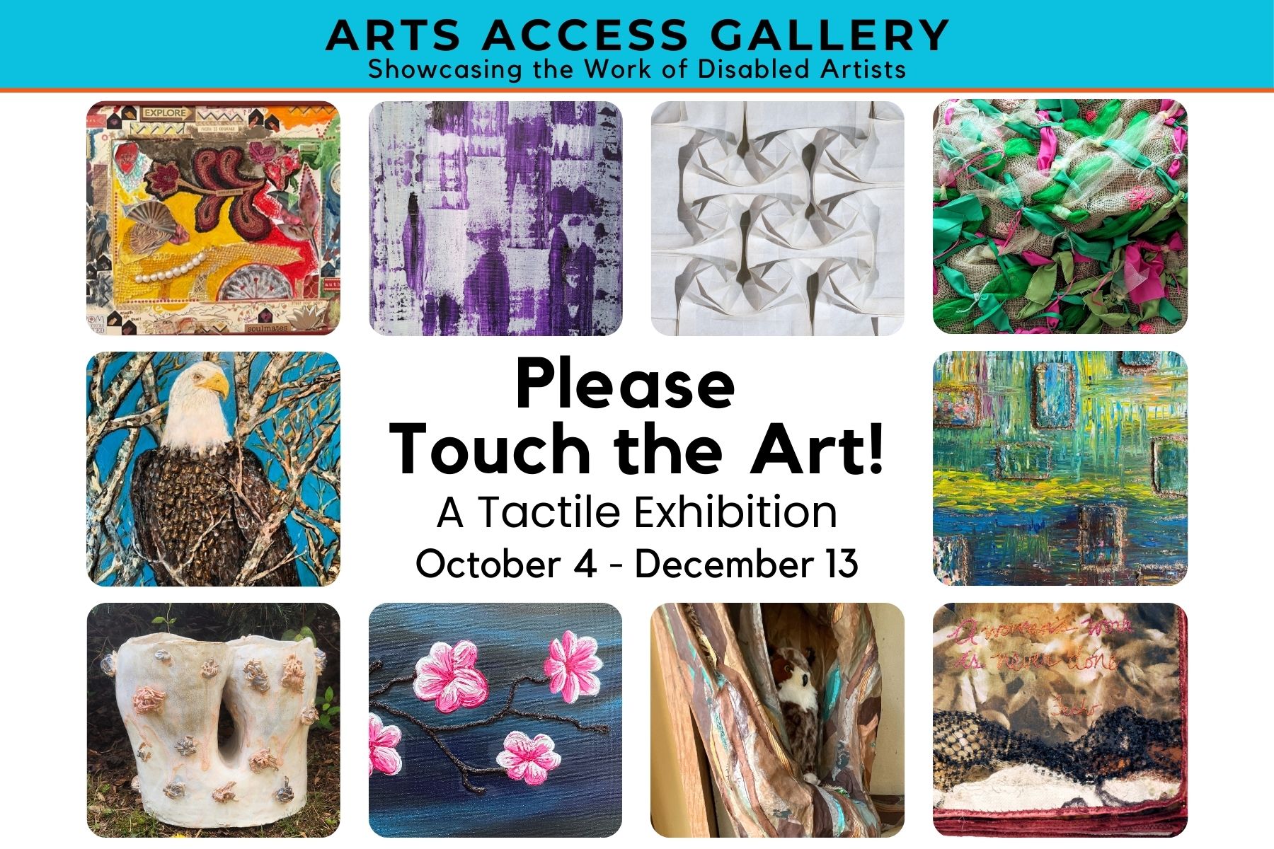 “Please Touch the Art!” A Tactile Exhibition